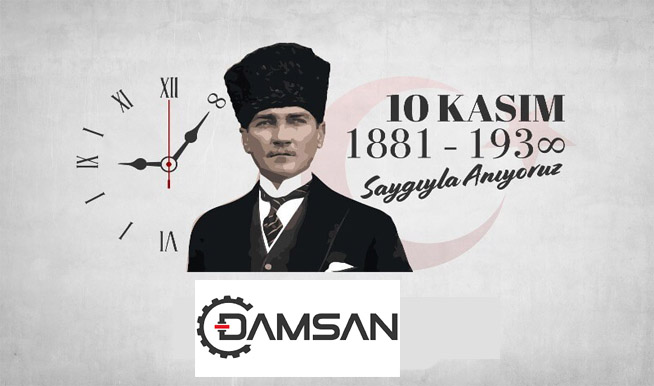 Damsan'dan 10 Kasım mesajı... - Bafra Haber |Bafra Haberleri | Brt ...