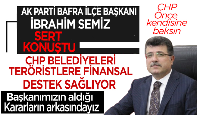 Başkan İbrahim Semiz sert konuştu - Bafra Haber |Bafra Haberleri | Brt ...